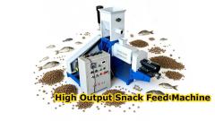 High-performance High-volume Variable Frequency Floating Fish Feed Maker Fish Feed Machine For Sale