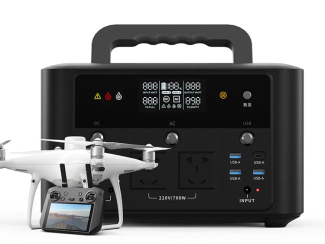 Wholesale customization OEMODM 700Wh outdoor Portable Power Station A7001 (2)