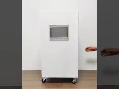 3LPM Lab Grey waterstofgenerator met QLS-3000 LCD-display en SPM/PEM-technologie