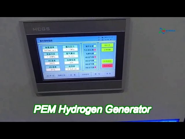 high pressure 0.02-1.5 mpa h2 hydrogen generator lcd display spm/pem qls-5000t for lab