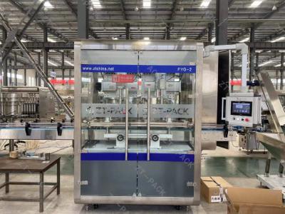 Cina Spina liquida dell'inserzione della lavanderia fuori del tipo della pista della vite - una tappatrice 4000BPH di 2 teste in vendita