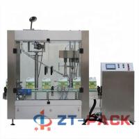 China Small Capacity Pick And Place Type Single Head Plastic PET Bottle Capping Machine for sale