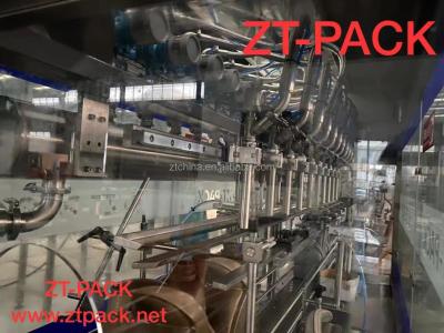 China Linear Flow Meter Filling Machine For 500ml-7L Lubricant Oil Petrol Oil en venta