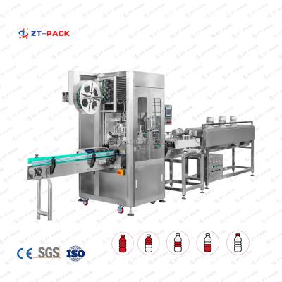 Cina Etichettatrice della manica degli strizzacervelli di capacità elevata con vapore o il tunnel di riscaldamento elettrico in vendita