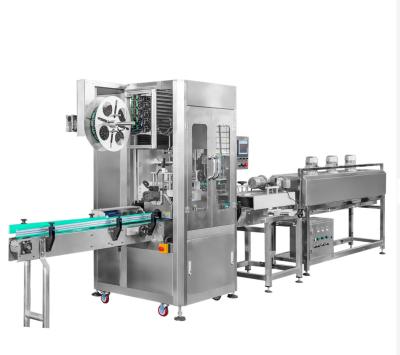 Cina Etichettatrice della manica degli strizzacervelli di capacità elevata con vapore o il tunnel di riscaldamento elettrico in vendita