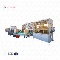 China Vertical 24v Carton Box Packing Strapping Machine 4000bph Automatic Box Packing for sale