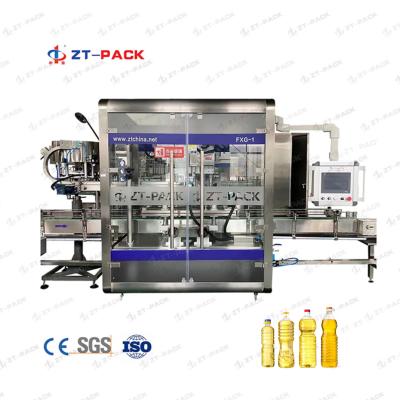 Cina linea di riempimento attrezzatura imbottigliante liquida dell'olio da tavola 1l del pistone di Ss316 in vendita