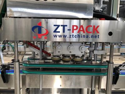 Cina cappuccio 2.4kw che stringe la macchina della stampa del coperchio di acciaio inossidabile 5000bph 0.5mpa della macchina in vendita