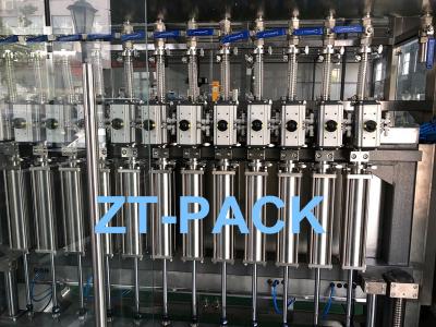 China da lavagem da louça detergente da máquina de enchimento 700b/H do PLC 4kw máquina de enchimento líquida à venda