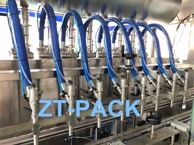 China da lavagem da louça detergente da máquina de enchimento 700b/H do PLC 4kw máquina de enchimento líquida à venda