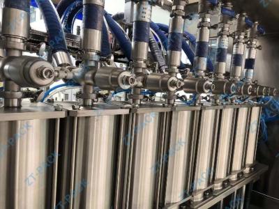 China 8 de hoofd Automatische Vloeibare Vullende van de de Vullermacht van de Machines Kleverige Vloeistof van het het Gelwasmiddel Vloeibare Vullende Lijn Te koop