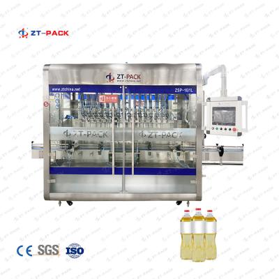 Cina SpA viscoso capo Olive Oil Bottle Filling Machine della macchina di rifornimento 1L 16 in vendita