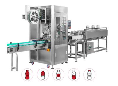 Cina applicatore della manica 150bpm per le bottiglie etichetta di 280mm - di 25mm che incolla macchina in vendita