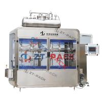 China Linear Automatic Drum Filling System 5-20l Drum Packing Machine for sale