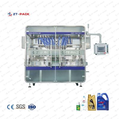 China 0.6-0.8mpa smeermiddel het Vullen Machine 6 Pijp 8000bph for sale