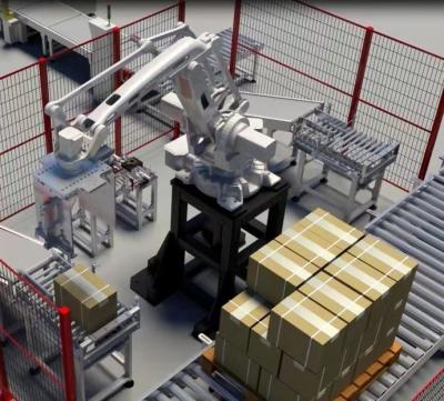China PLC Robot Palletizer Te koop