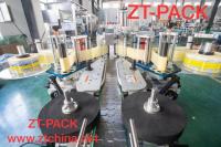 China 6000bph Flat Bottle Label Applicator Machine Self Adhesive for sale
