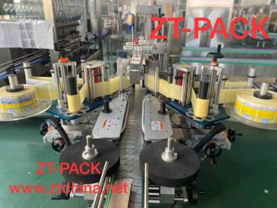 Cina macchina piana dell'applicatore dell'etichetta della bottiglia 6000bph autoadesiva in vendita