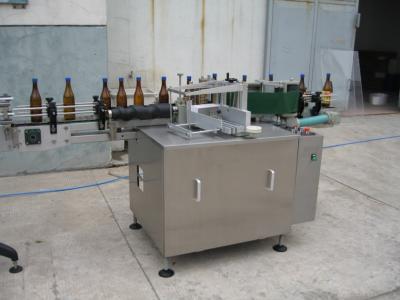 China Αυτόματη μηχανή 380v 50mm μαρκαρίσματος κόλλας 50Hz υγρή μηχανή μανικιών μπουκαλιών for sale