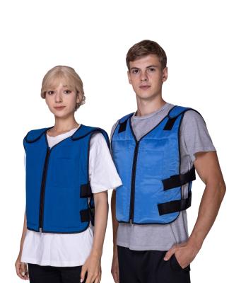 China Promotie voor koelvesten voor buitenwerkers in de zomer met ademend en licht ontwerp Te koop