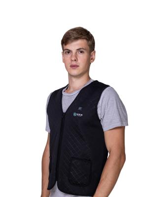 Cina Unisex tessuto di cotone pressato ad ultrasuoni riscaldato Top del serbatoio Fibra di carbonio Livello 3 Temperatura in vendita