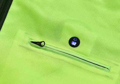 Cina Giubbotto di raffreddamento del ciclo dell'acqua con logo personalizzato e tessuto a maglia TPU a zip completo resistente all'usura in vendita