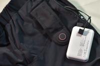 China Winter Wear Black Outdoor Work Thermal Underwear Set with Heating Technology for sale