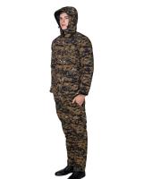 China Dyed Processing Type Camouflage Padded Jacket for Winter Outdoor Adventures for sale
