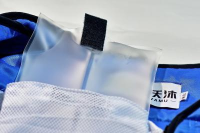中国 100% ポリエステル 織物 方法 冷却 ウェスト 段階 変化 素材 氷 セット 販売のため