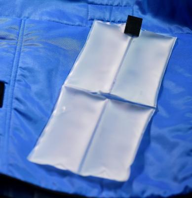 中国 100% ポリエステル 織物 方法 冷却 ウェスト 段階 変化 素材 氷 セット 販売のため