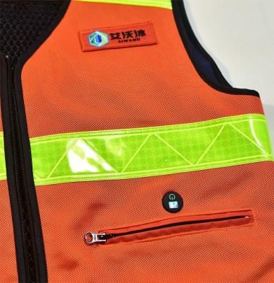 Cina Esplorazione geologica Circolazione dell'acqua Gilet di raffreddamento Gilet di sicurezza riflettente Gilet di raffreddamento estivo Costume climatizzato in vendita