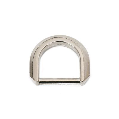 China D-Ring Schnalle Handtasche Ringe Hardware Silber Farbe angepasst zu verkaufen