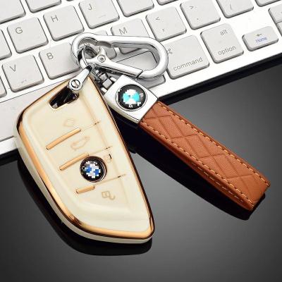 Cina Alla moda in lega di zinco a catena chiave del supporto dell'automobile di cuoio Fadeless in vendita