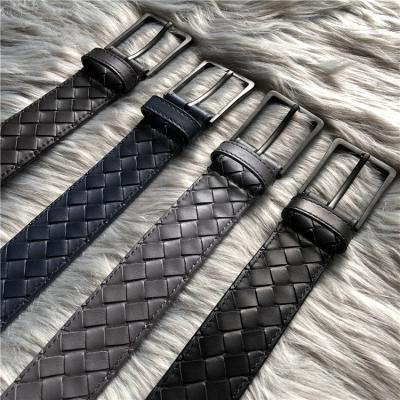 Cina Abrasione intrecciata di cuoio nera Tearproof della cinghia ISO9001 di Brown degli uomini anti in vendita