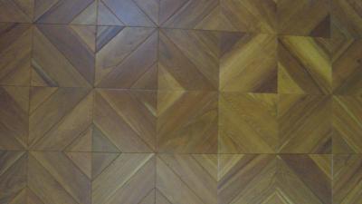 China Teak Parquet Engineered Flooring for sale