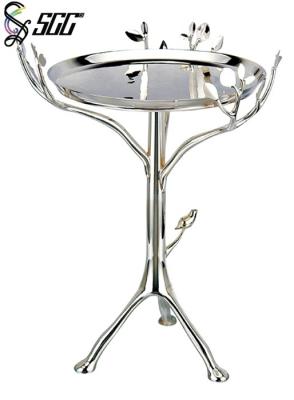 Cina Tree Shape Tall Wine Bucket Stand / Stainless Steel Dinnerware For Hotel in vendita