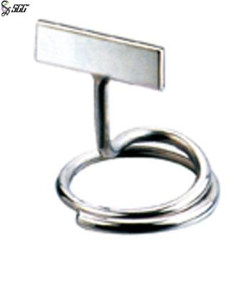 Cina Metal Table Number Stand Stainless Steel Tableware Table Number Holders in vendita