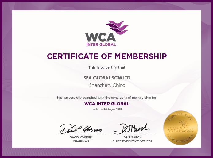 WCA - Sea Global (USA) LLC