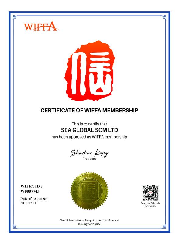 WIFFA - Sea Global (USA) LLC