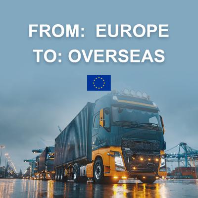 중국 EXW FOB CIF DDU DDP 유럽 발 해외 운송 물류 판매용