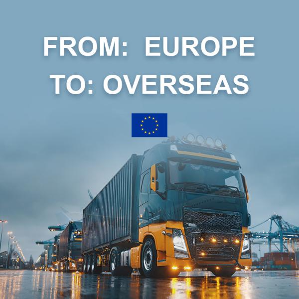 Quality EXW FOB CIF DDU DDP Door To Door Road Transportation Logistics From Europe To for sale