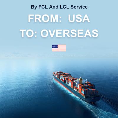 China LCL FCL Ocean Freight Forwarder From USA To Oversea General Cargo for sale