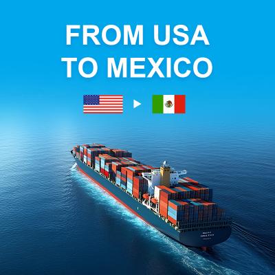 China Door To Door Airport To Airport Ocean Container Shipping Forwarder From USA To Mexico for sale