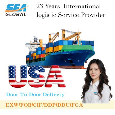 China Trusted China to USA Ocean Freight for Small Business | LCL DDP Express & Tracking for sale