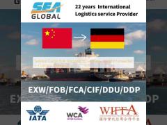 General Cargo Bulk Shipping to Germany: Freight Forwarder + Customs Clearance