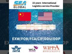 Sea  Freight logistics from China to Los Angeles Freight Service