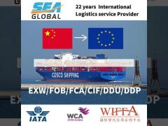 FBA LCL Cargo China to USA Europe Sea Freight Forwarder