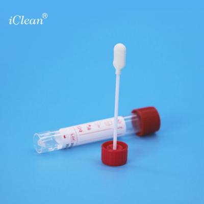 China Transporte disponible de la colección del ARN de la DNA del equipo del tubo de muestreo del virus de la esponja de la esponja en venta