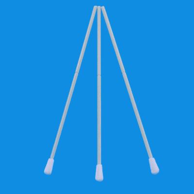 China Laboratory Studies HUACHENYANG Flocked Swabs Nylon Tip Individually Packaged for sale