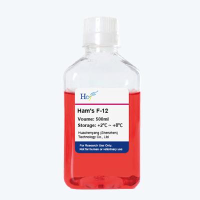 China medio de la F 12 de los jamones nutritivos de la mezcla F12 de 500ml DMEM para la cultura sin suero en venta